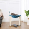 "Petfamily Multifunctional Cat Scratcher with Hammock and Ball Track ...