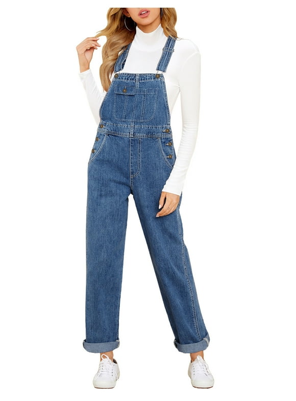 Women's Blue Jean Overalls