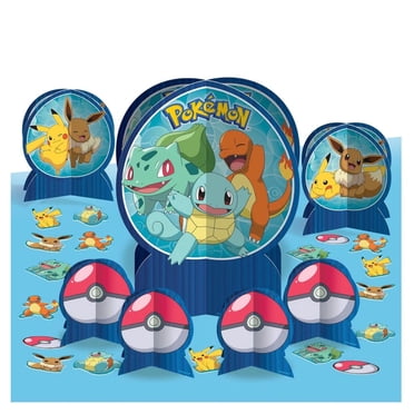 B-THERE Pokemon Kids Party Theme Kit - Birthday Set for 16: Plates ...