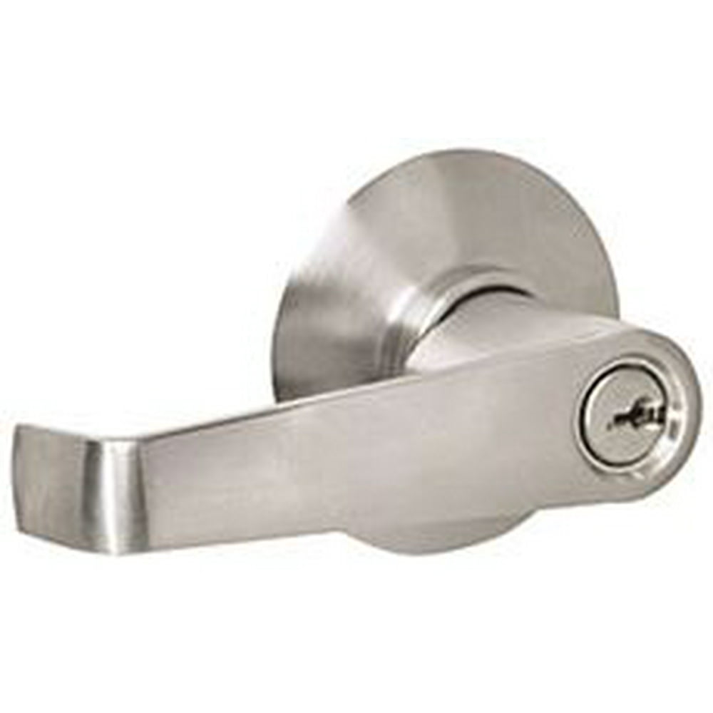 Schlage Elan Storeroom Lever Satin Chrome - Walmart.com - Walmart.com