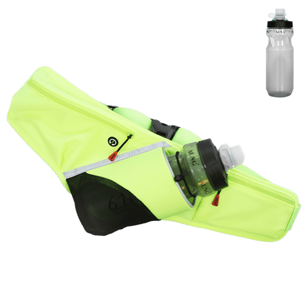Water Bottle Belt Bag With Storage Area And Running Bottle - Running ...