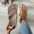Aihuaihua Flip Flops with Arch Support for Women Walking Thong Sandals ...