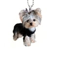 10 Pack Of Puppy Pendant Car Decoration Flat Pendant Luggage Keychain ...