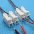 10pcs CH2 Quick Splice Lock Wire Connectors 2Pins Electrical Cable ...