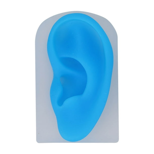 Left Ear Model,Silicone Left Ear Model Piercing Left Ear Model Soft ...