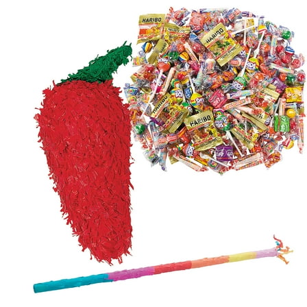 Fun Express Baseball Piñata Kit, 208 Pc, Includes Stick and Assorted ...