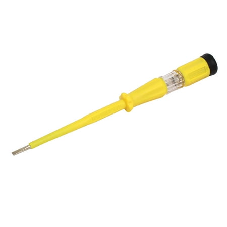 AC 110V-250V Voltage Tester Electric Test Pen Detector Yellow | Walmart ...