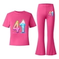 Adeawade Clothes For Girls Short Sleeve Sweatsuit Back To School ...