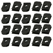 Unique Bargains 20Pcs Fit 10mm Dia Bolt 65Mn Steel Spring U Clip Nut ...