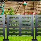 Air Conditioner Fence for Outdoor Units, Metal Privacy Fence Cover, Air ...