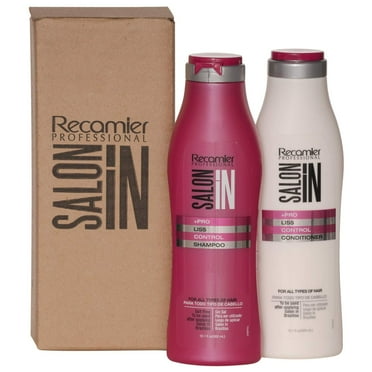 Salon In Recamier Hair Care Pro+ Liss Control Shampoo & Conditioner Set ...