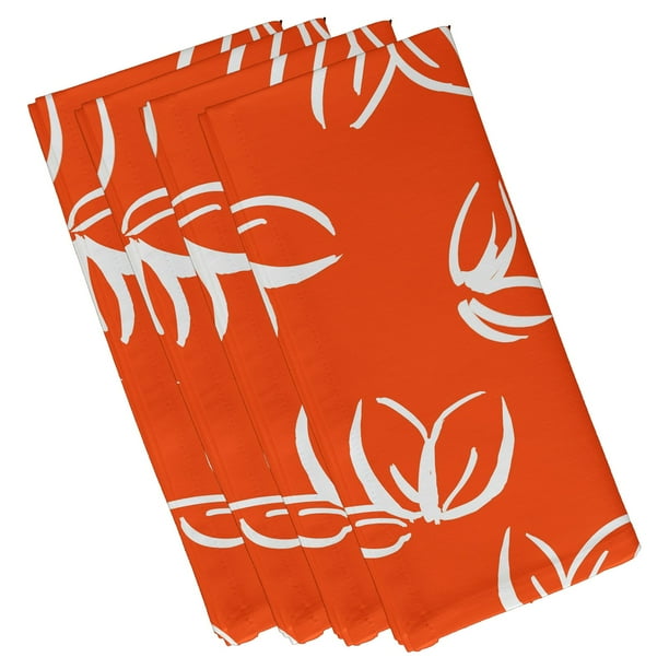 Simply Daisy 19" x 19" Eva Floral Print Napkin (Set of 4) - Walmart.com