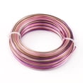 2 Roll Round Aluminum Wire Colorful 15 Gauge(1.5mm) about 41.6m/roll ...