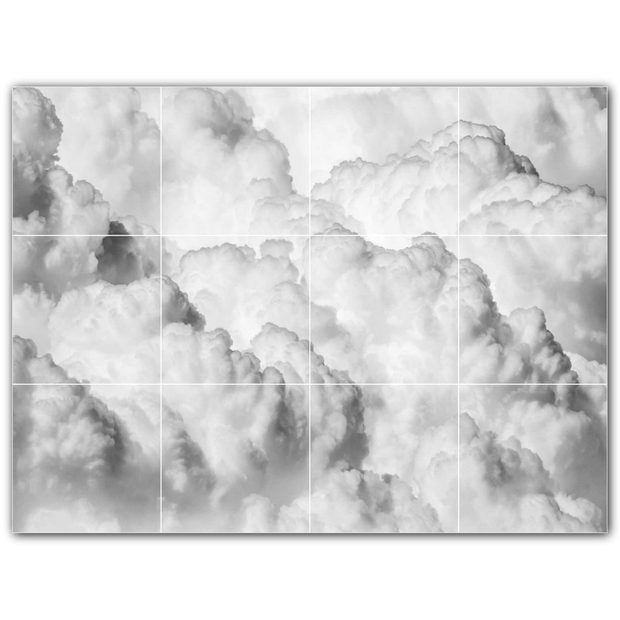 Picture-Tiles.com: Clouds Ceramic Tile Wall Mural WAL500386-43L. 32"W x ...