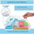 Ziplock Bag Storage Organizer Acrylic Brightroom Drawer Storage ...