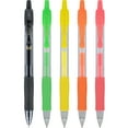 Pilot G2 Neon Premium Retractable Gel Ink Pens, Fine Point, Assorted ...