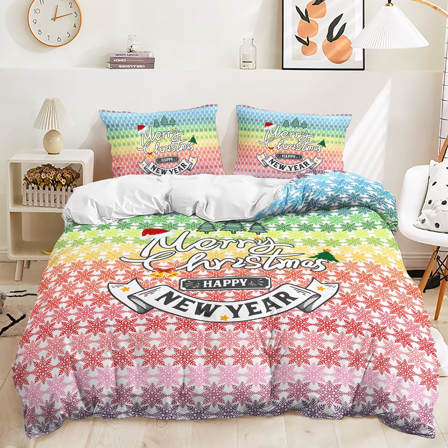 Hosima 3-piece 3D Digital Printed Duvet Cover Full Size Children's And ...