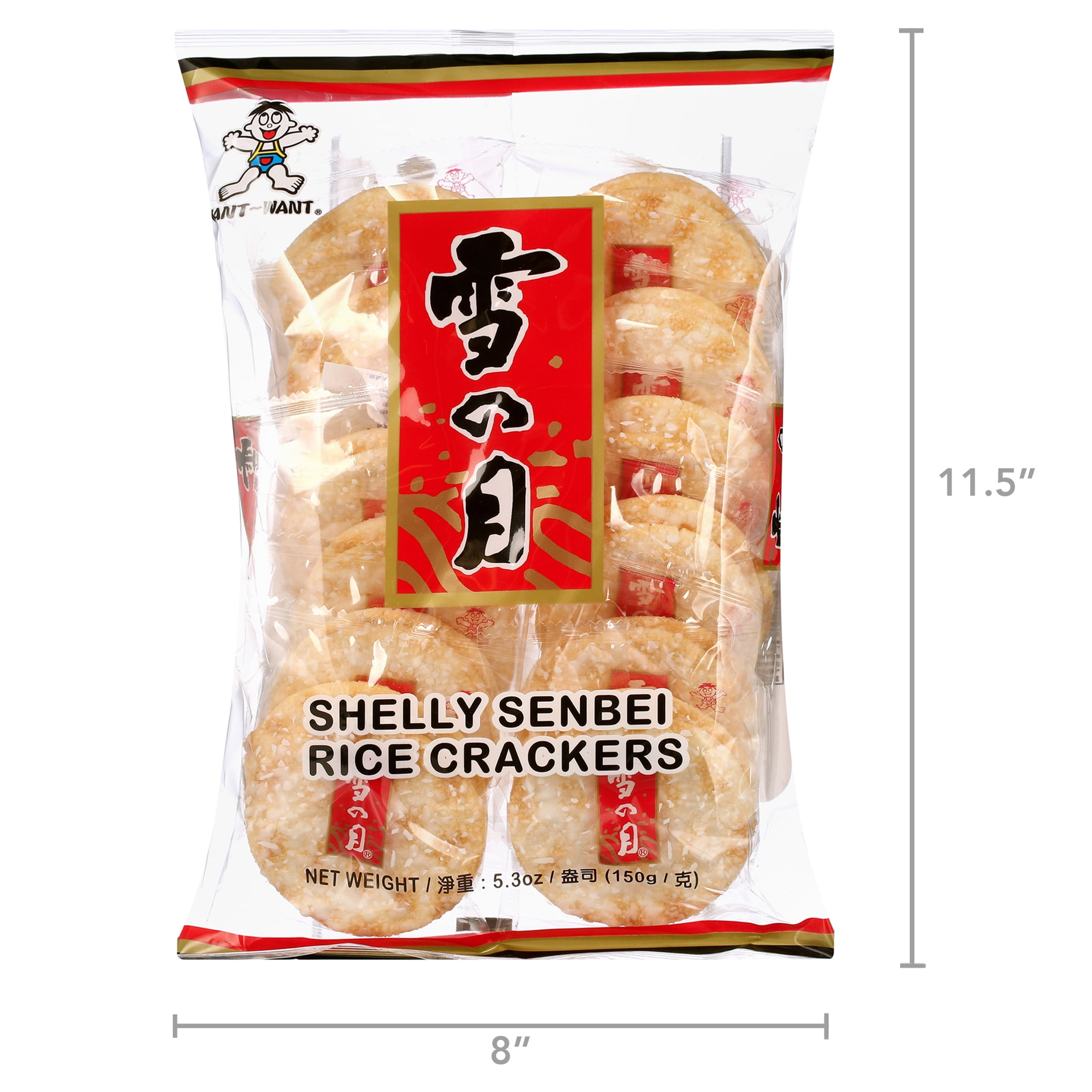 Asian Rice Crackers Samurai Rice Crackers