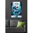 Hatsune Miku - Moonlight Elegance Wall Poster, 22.375" x 34" - Walmart.com