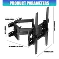 Two Arm Display Wall Mount For 26 70 Inch Panels Providing 400mm ...