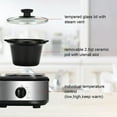 CozyHom 2.5QT Dual Pot Slow Cooker Electric Food Warmer With Adjustable ...