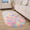 Lochas Kids Large Fur Bed Rug, Soft Modern Shaggy Area for Bedroom ...