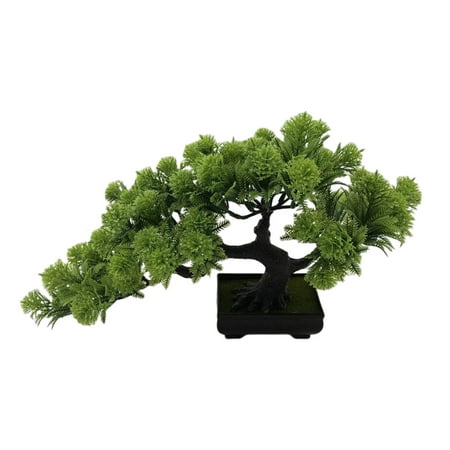 Small Artificial Bonsai Tree Simulation Potted Desktop Display Tree for ...