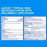 AleveX Pain Relieving Lotion with Rollerball Applicator, Topical Pain ...