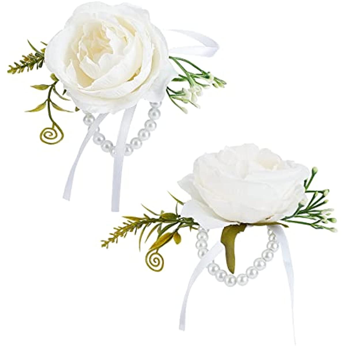 White Rose Prom Corsage