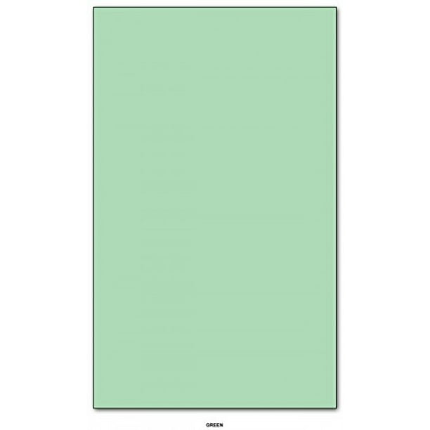 Green Pastel Color Card Stock Paper Legal Size 8.5" X 14" Pack of 50 ...
