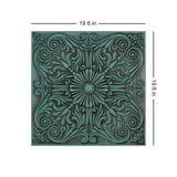 R139 - Spanish Silver Foam Glue-up Ceiling Tile in Antique Green (259.2 ...