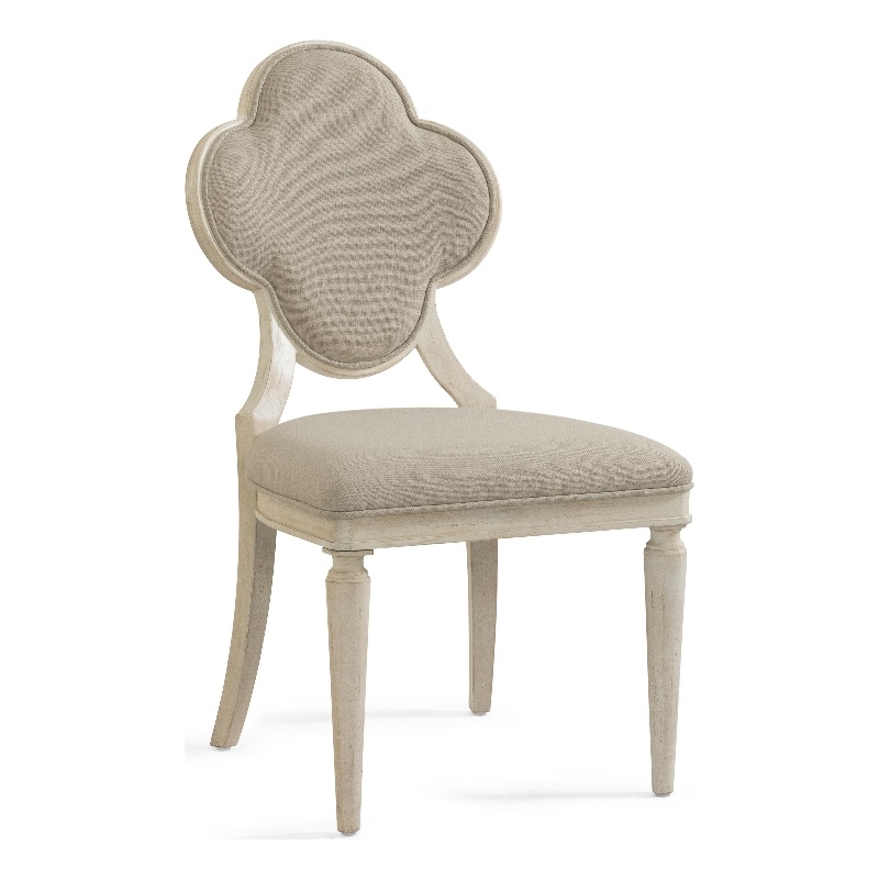 Chloe Wood Side Chair in Ivory - Walmart.com