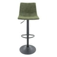 LeisureMod Tilbury Modern Adjustable Height Bar Stool Kitchen Counter ...