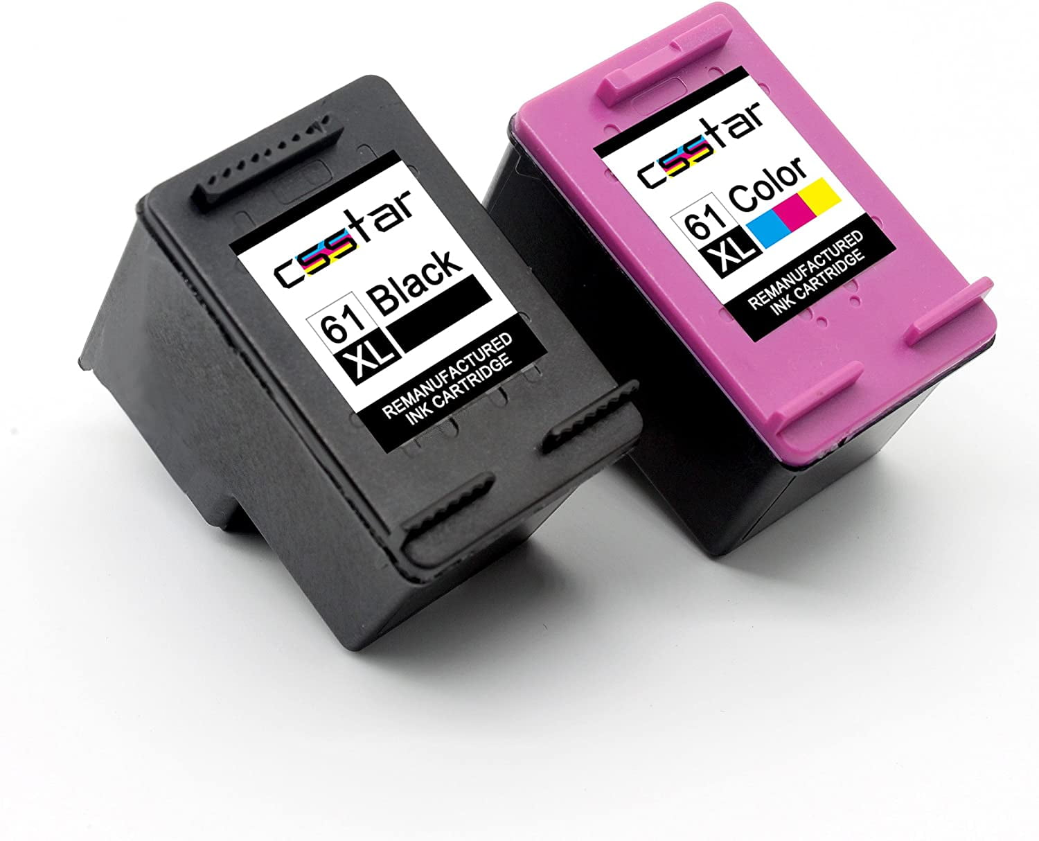 CSSTAR Remanufactured Ink Cartridge Replacement for HP 61 XL 61XL Combo ... CSSTAR Remanufactured Ink Cartridge Replacement for HP 61 XL 61XL Combo ...
