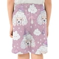 BZSMCE Adjustable Drawstring Casual Shorts With Lamb Dog Cloud Pattern ...