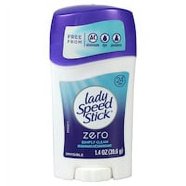Lady Speed Stick Zero Deodorant for Women, Rose Petals, 2.1 Oz ...