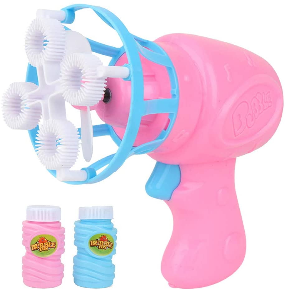 Automatic Bubble Blower Fan Electric Bubble Machine Outdoor Funny Kids ...