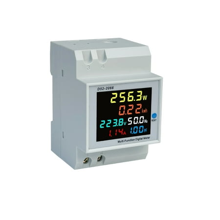 Qianli Single Phase Energy Meter Digital Electricity Meter AC 40-300V ...