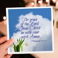 3drose, Bible Quotes - the Grace of the Lord. White Cloud, Tulips, 6 ...