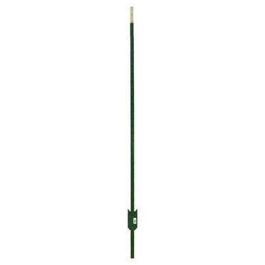 Mutual Industries Inc. 4' Green Steel T-Post (4 Units) - Walmart.com