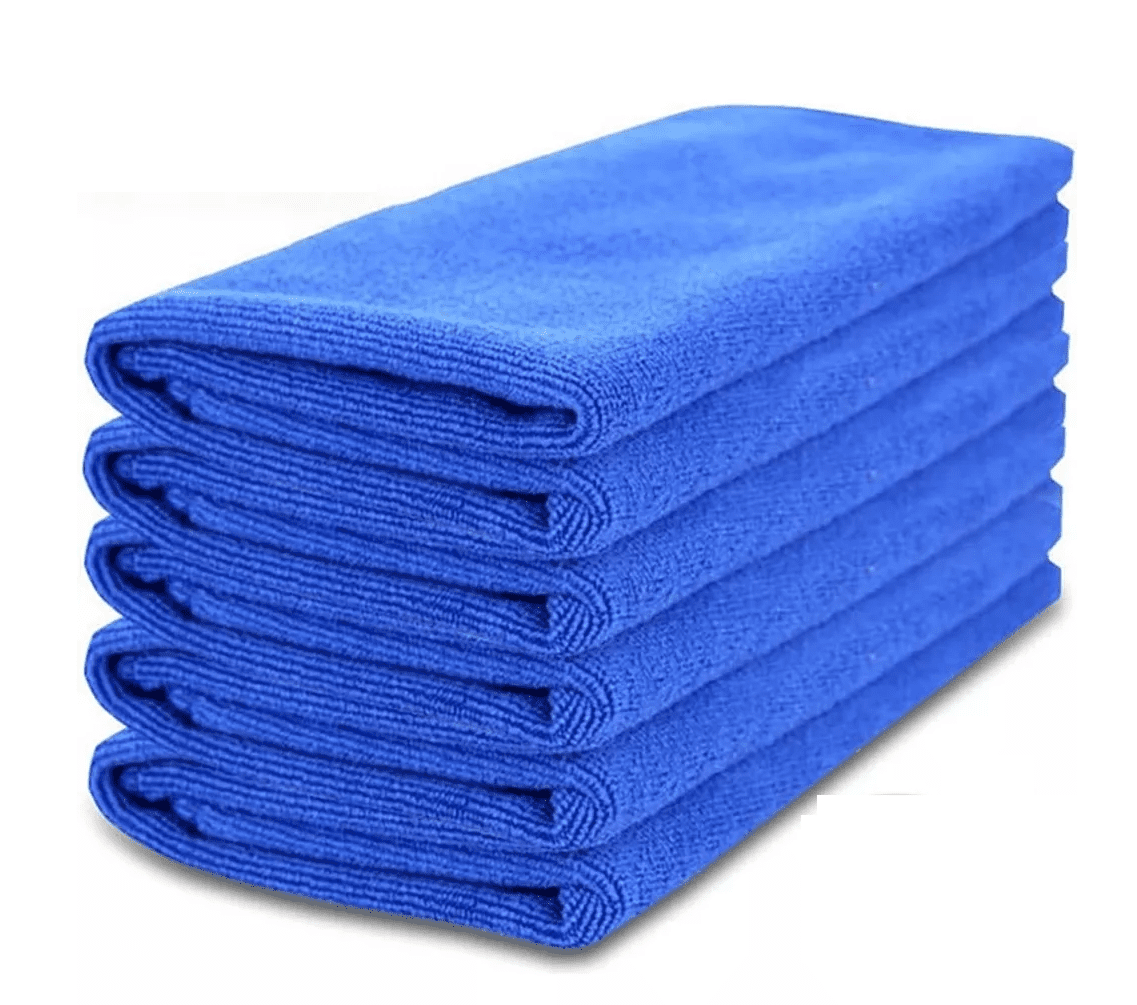 6 Pzs Toalla Microfibra Auto Paño Seco Con Toalla Superfina azul ...