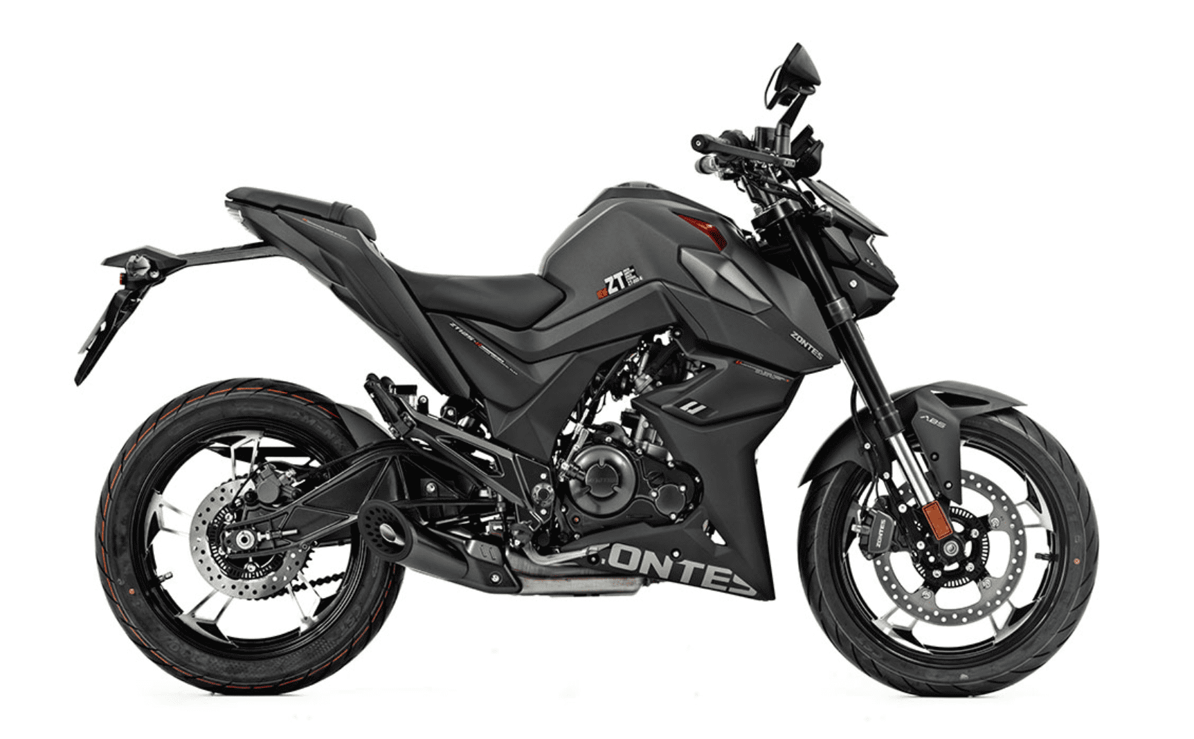Motocicleta Deportiva Zontes U 200 Negro | Walmart en línea