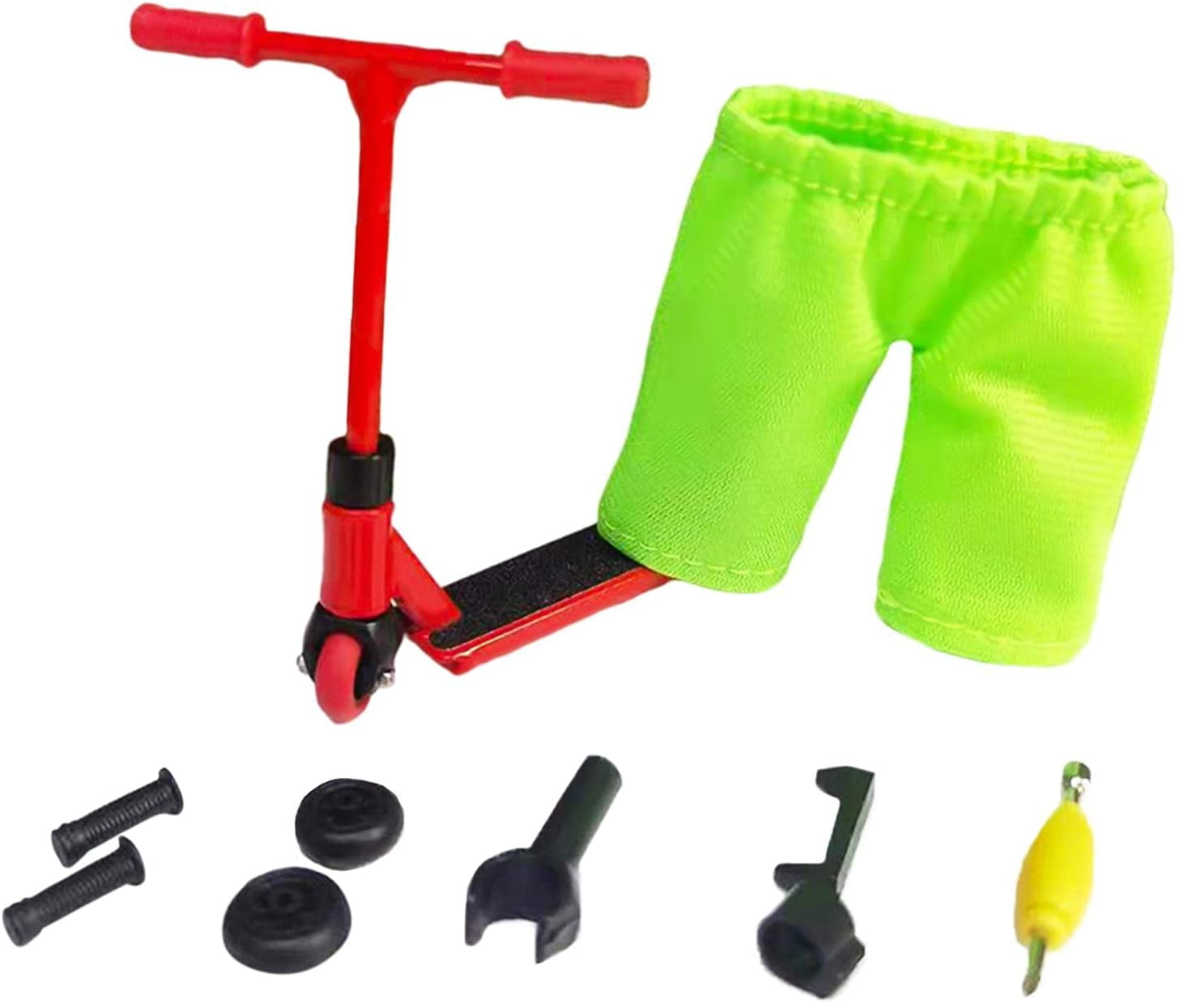 Alloy Finger Scooter Educational Mini Finger Scooter Toy Set Red ...