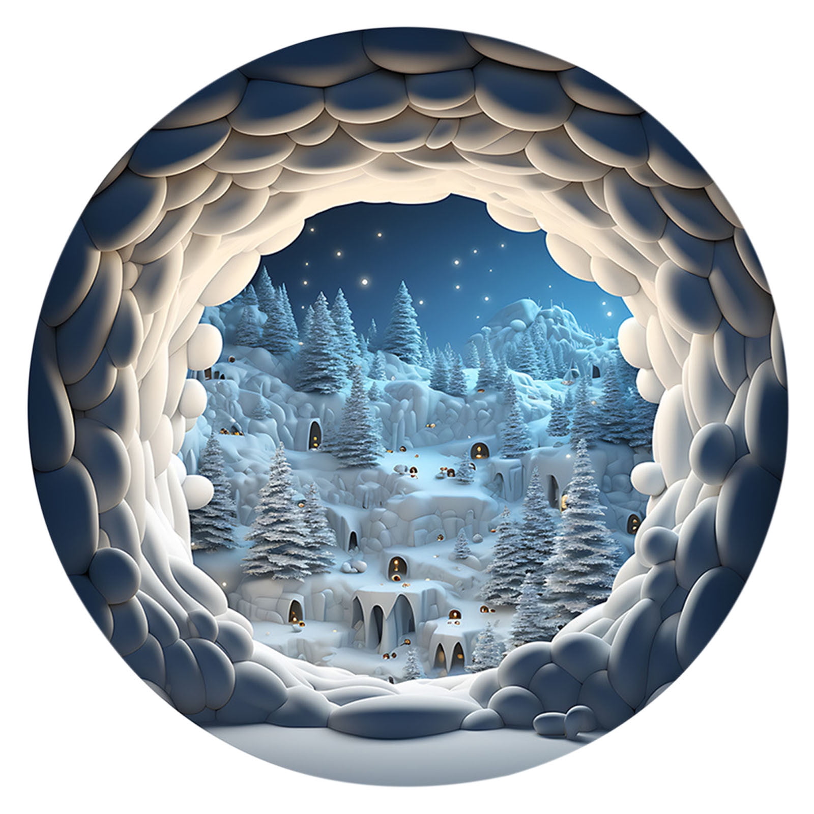 Click here for Rbaofujie Large Christmas Ornaments Round Acrylic... prices