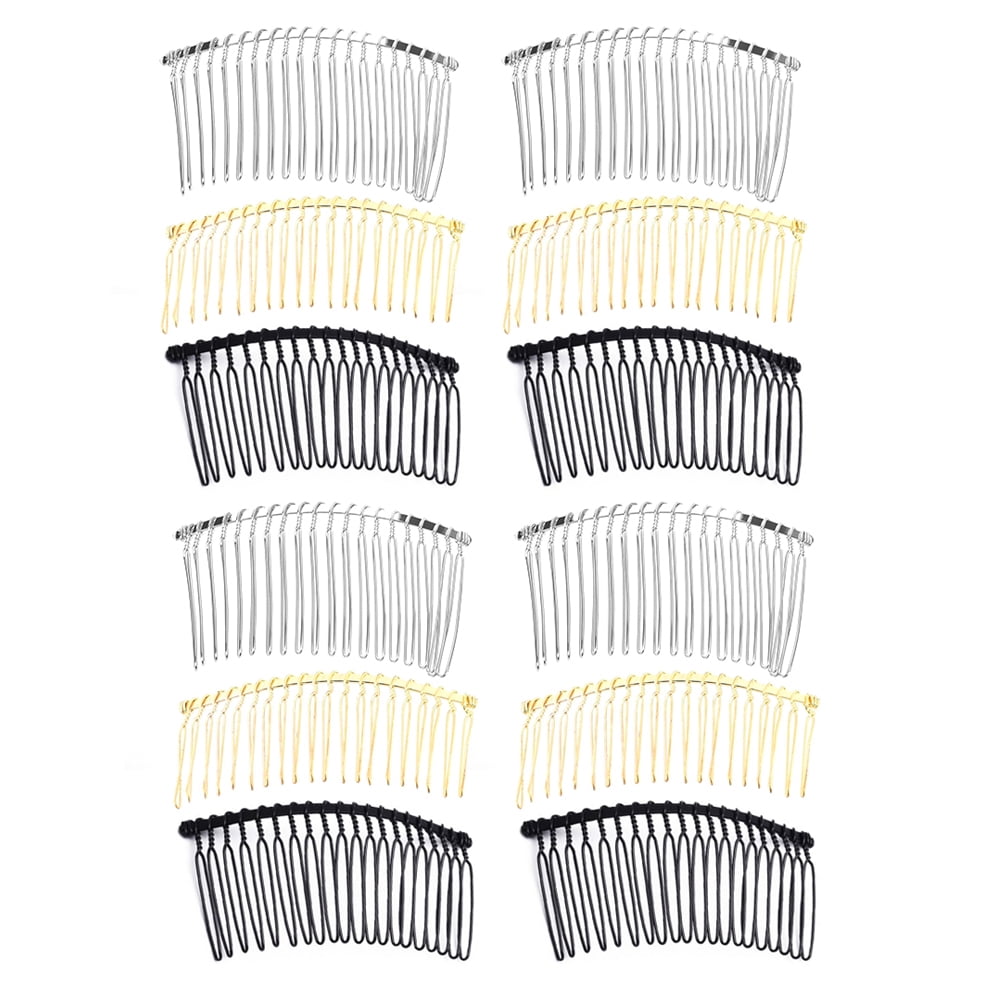 Click here for Homemaxs 12pcs 20 Teeth Hair Clip Combs Fancy Diy... prices