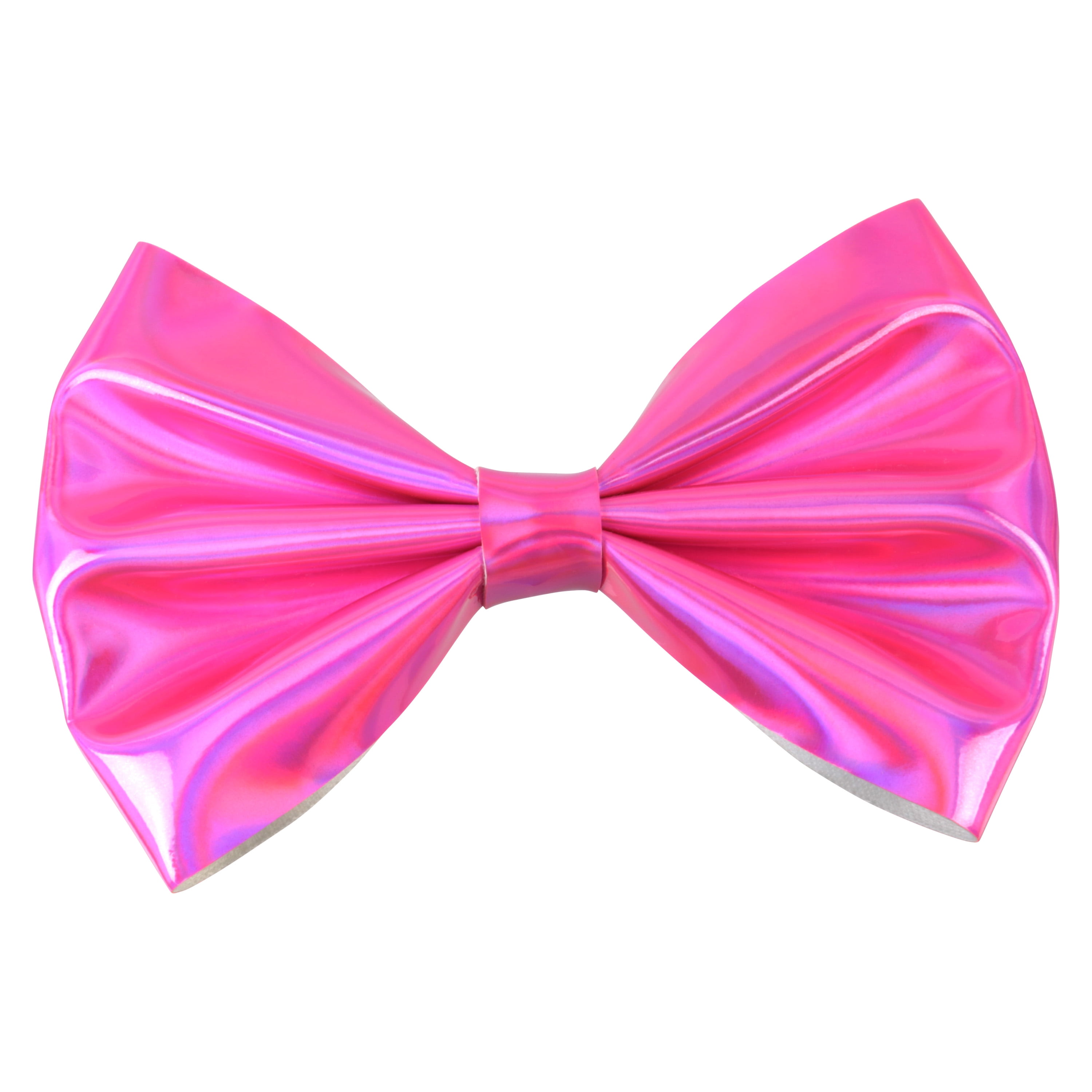 Offray Accessories 5-Inch Iridescent Pink Bow, 1-Pack - Walmart.com ...