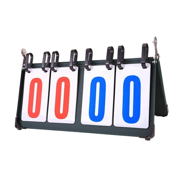 Scorekeeper Tabletop Scoreboard Flip Scoreboard Flip Scoreboard Score ...