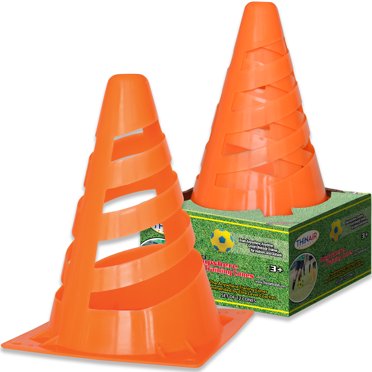 50 Pack Mini Cones for Classroom, Small Sports Markers (Assorted Colors ...