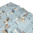 Cute German Shepherd Pattern Bathroom Accessory Sets Waterproof Shower ...