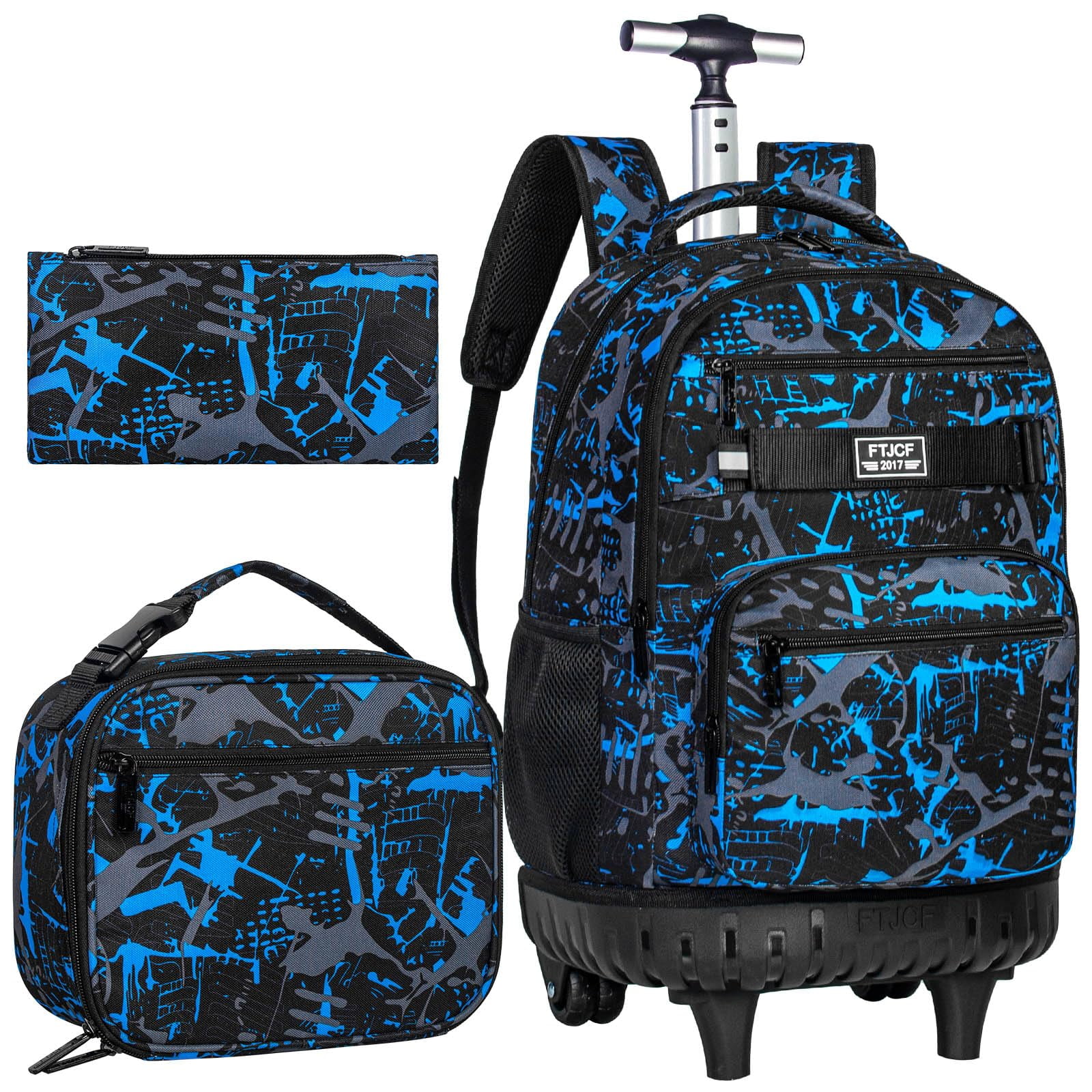Mochila con ruedas FTJCF, 3 unidades, para niños, hombres y adultos ...